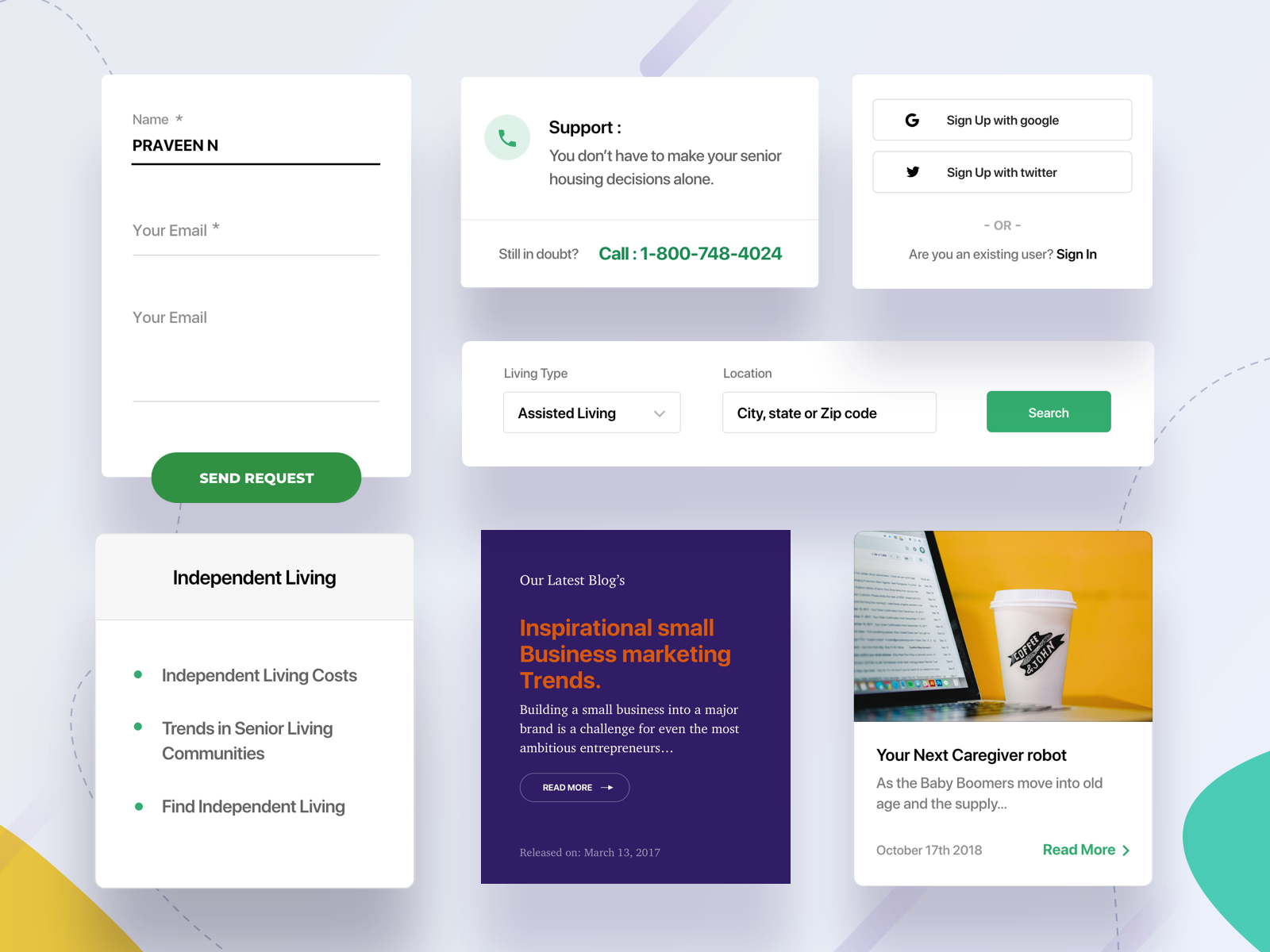 Cards UI by Praveen N for Orizon: UI/UX Design Agency on Dribbble