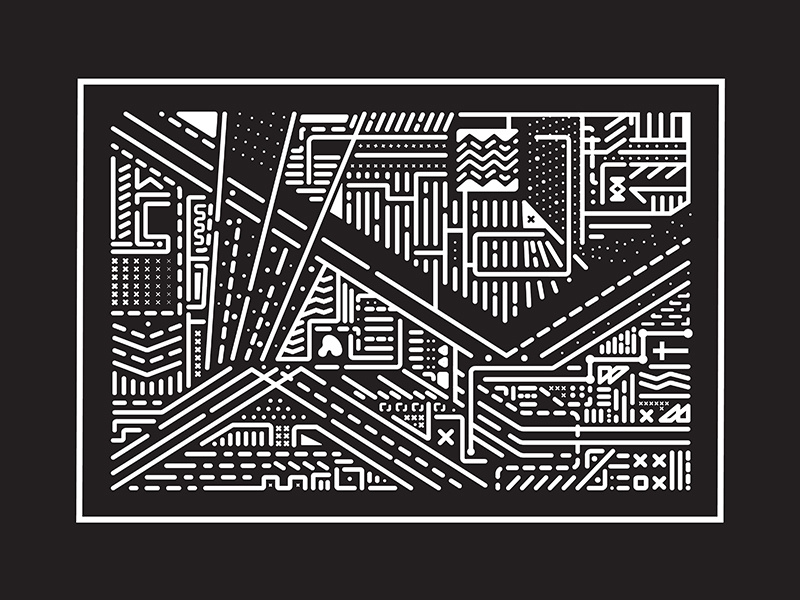 Line Work 04 by Fernando Pino on Dribbble