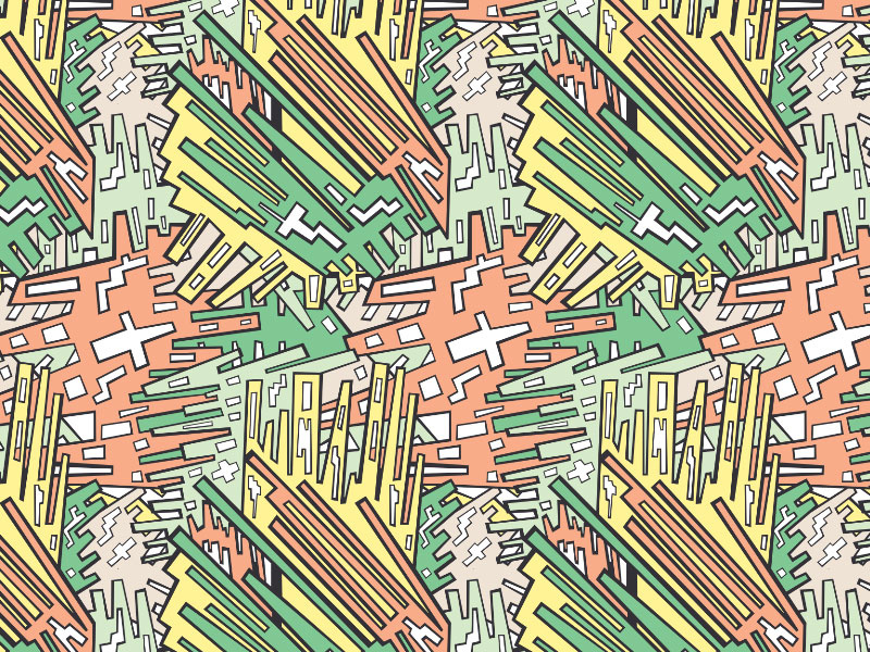 Abstract Sherbert by Aron Gelineau on Dribbble