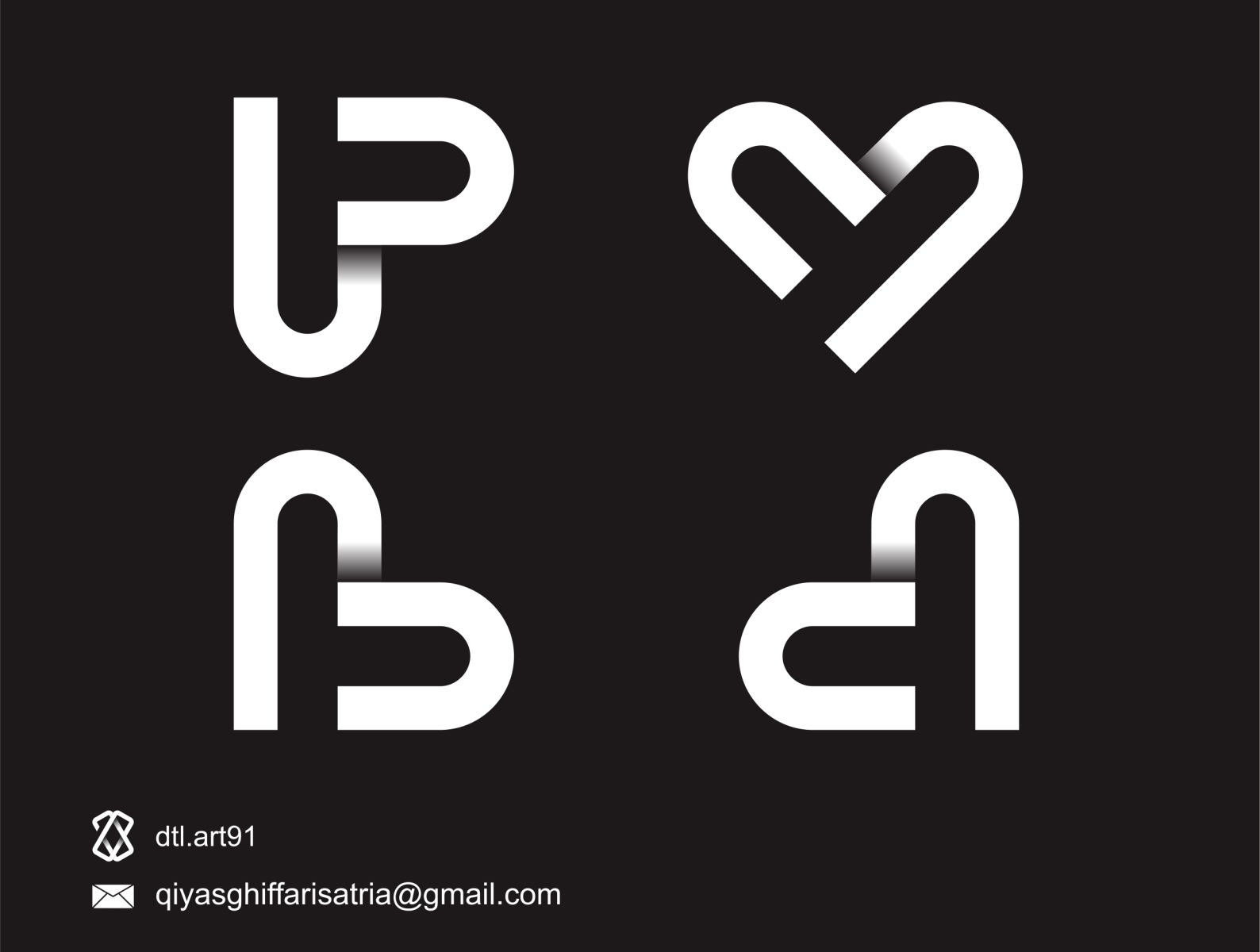 Monogram Logo Concept by Dtlart91 on Dribbble