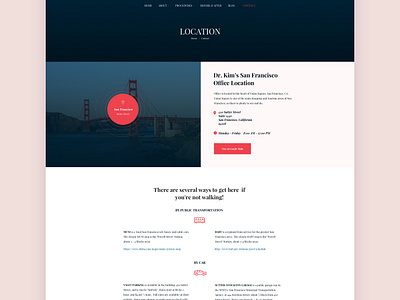 Dr. Roy Kim - Plastic Surgery by Mari Brus for Fruitful Code on Dribbble