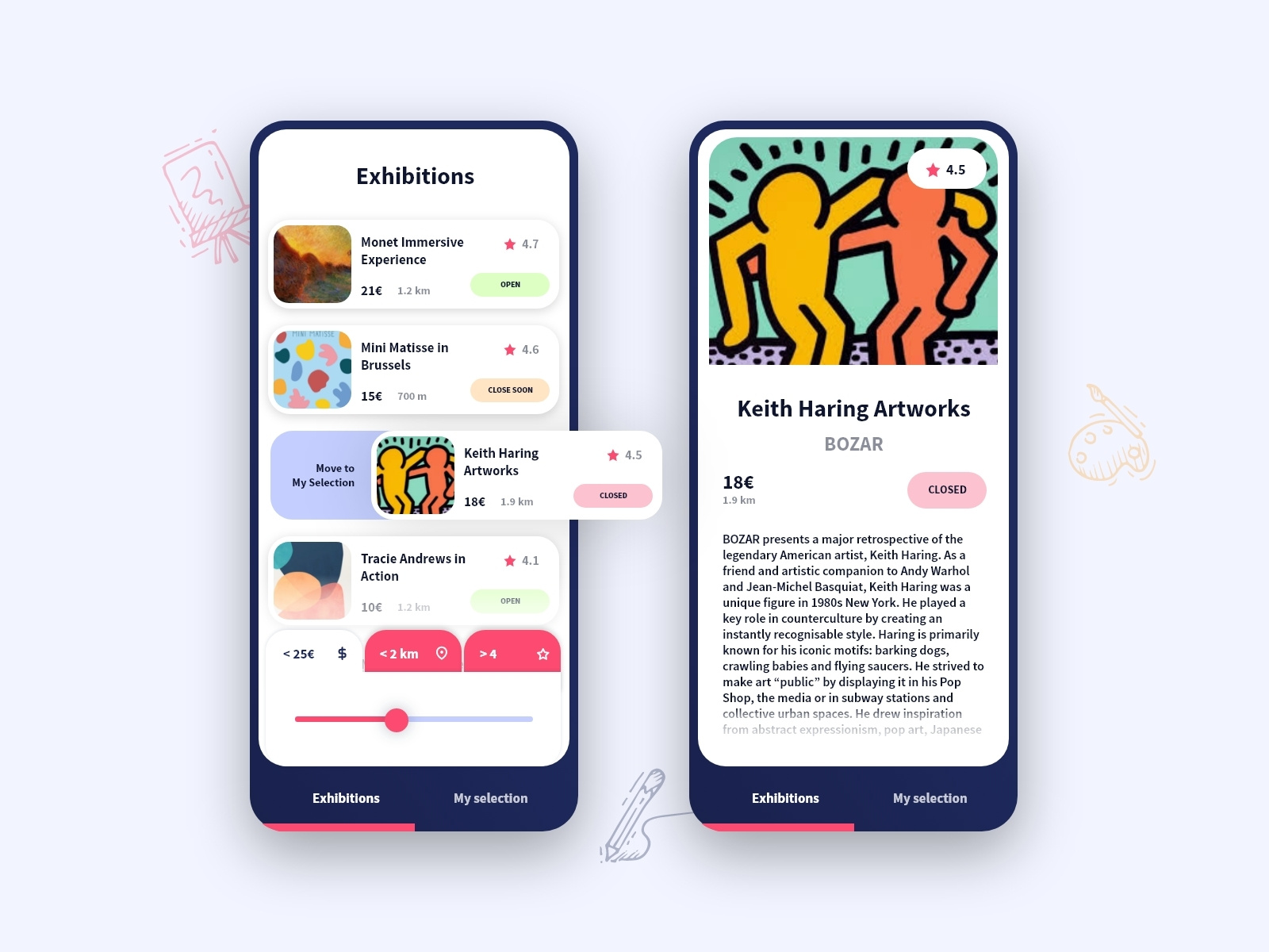 Culture App n°2 by Vlad on Dribbble