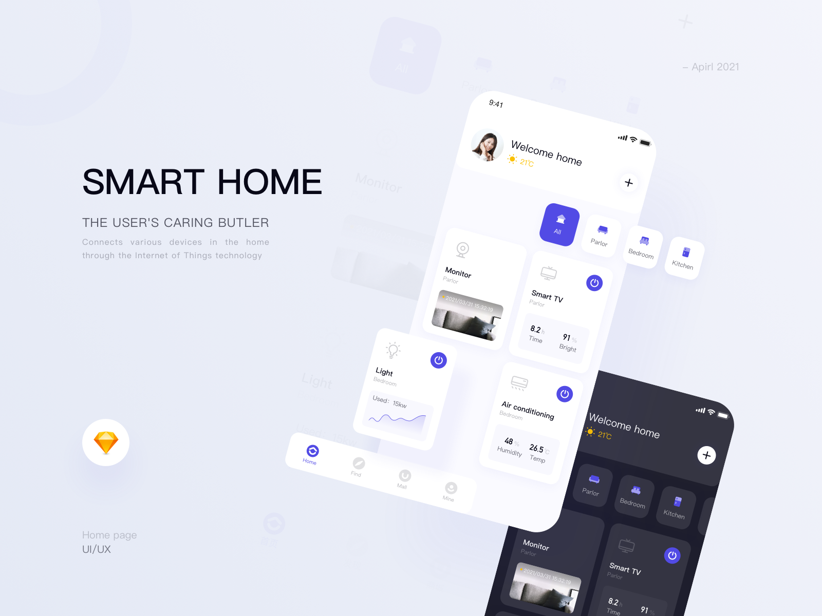 Smart Home by ying-nr on Dribbble