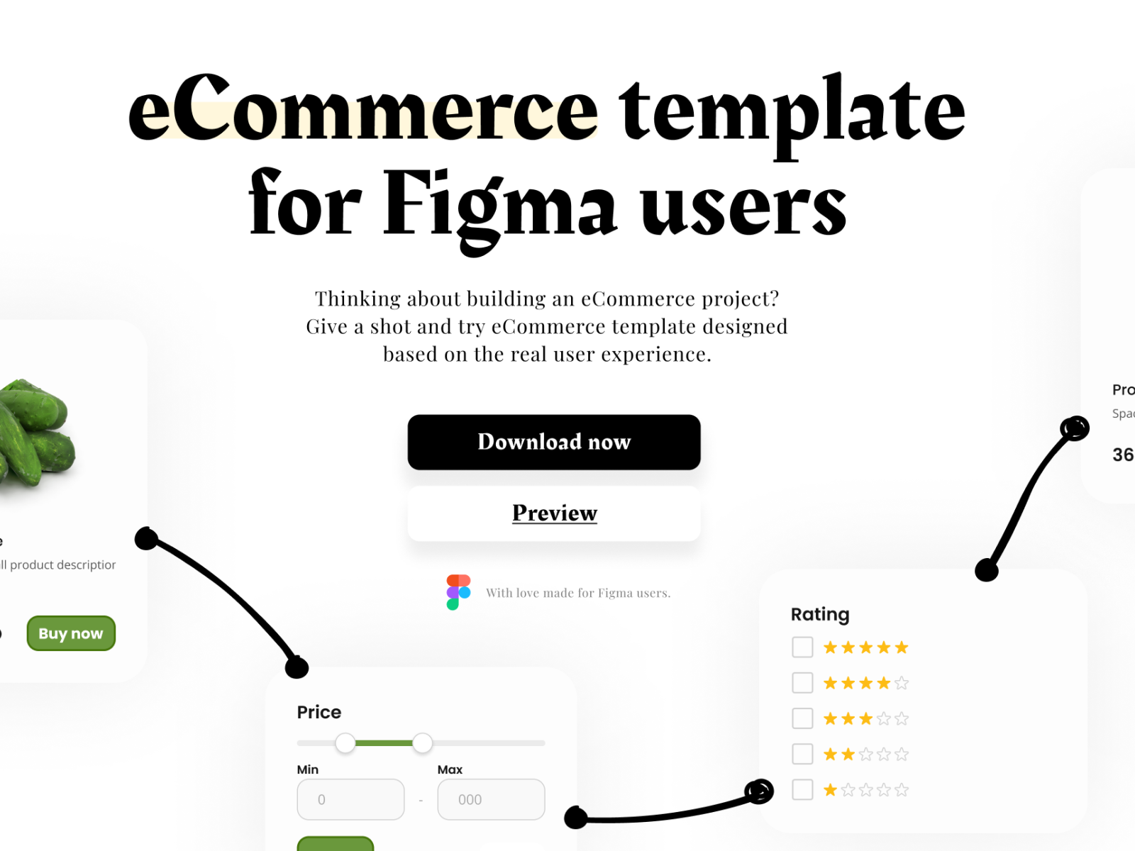 Figma - eCommerce template by Petr Bilek on Dribbble