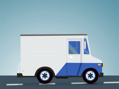 Van by Loopland motion hub on Dribbble