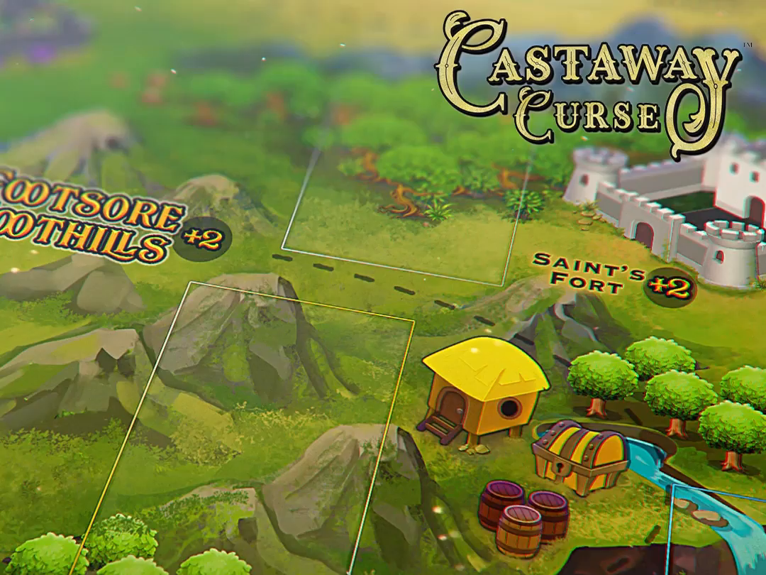 Castaway Curse MAP by weirdsgn studio on Dribbble