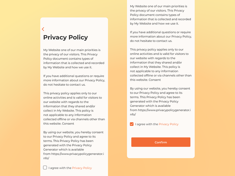 Privacy Policy designs, themes, templates and downloadable graphic ...