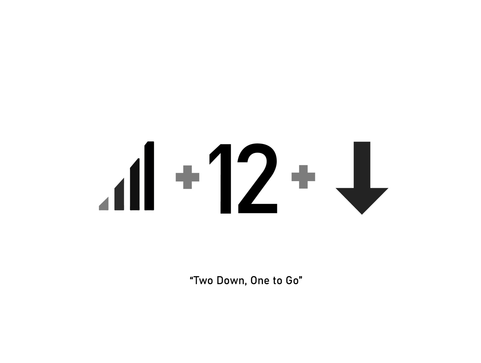 Two Down, One to Go #3 by SINC Designs on Dribbble