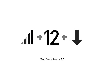 Two Down, One to Go #3 by SINC Designs on Dribbble