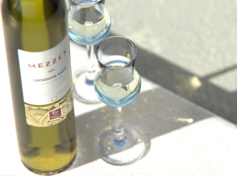 RAKIA (Grape Brandy) Visualization by The art method on Dribbble