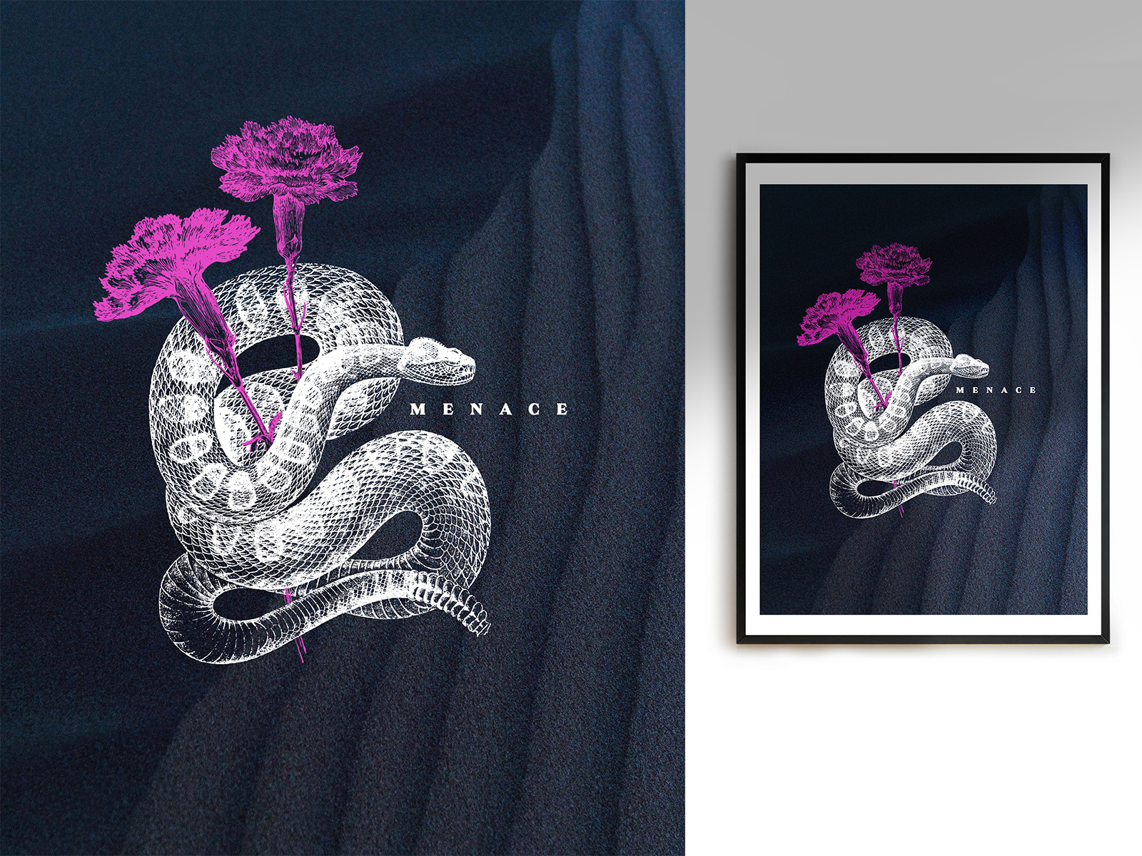 Menace. Poster by Karolis Jodko on Dribbble