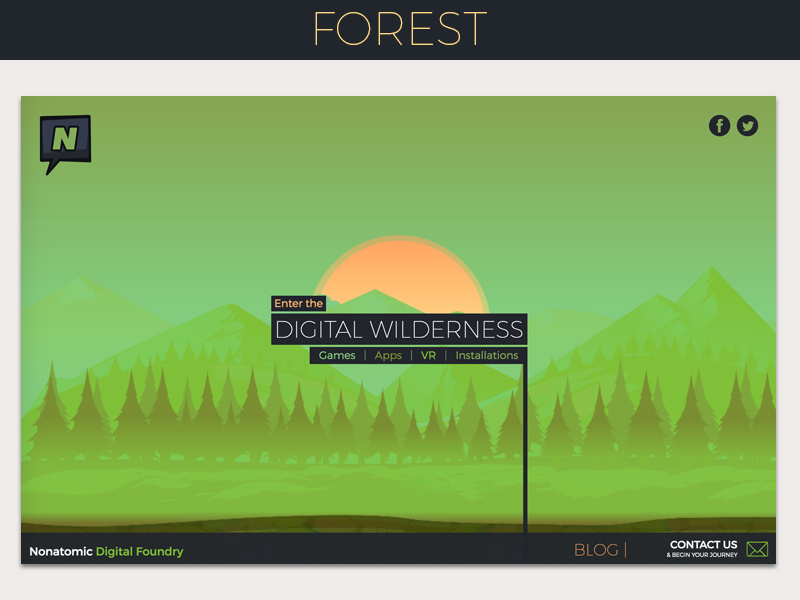 Forest Theme by Paul Stamp on Dribbble