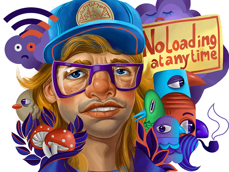 No Loading by Shustina Katya on Dribbble