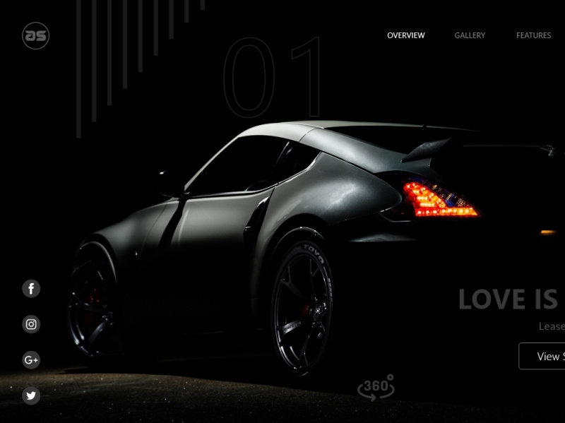 Car Show Web Page by Arunshankar A on Dribbble
