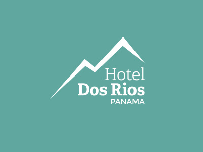 Hotel Dos Rios Logo - Chiriqui, Panama by John Newman on Dribbble