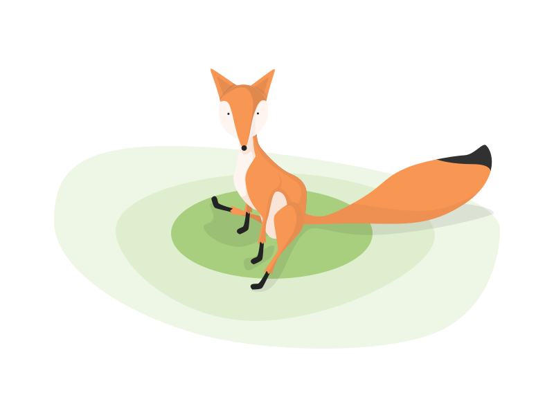 Bored Fox by Valentina Lenartić Horjan on Dribbble
