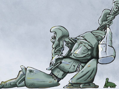 Metal Man by Chris Anderson on Dribbble