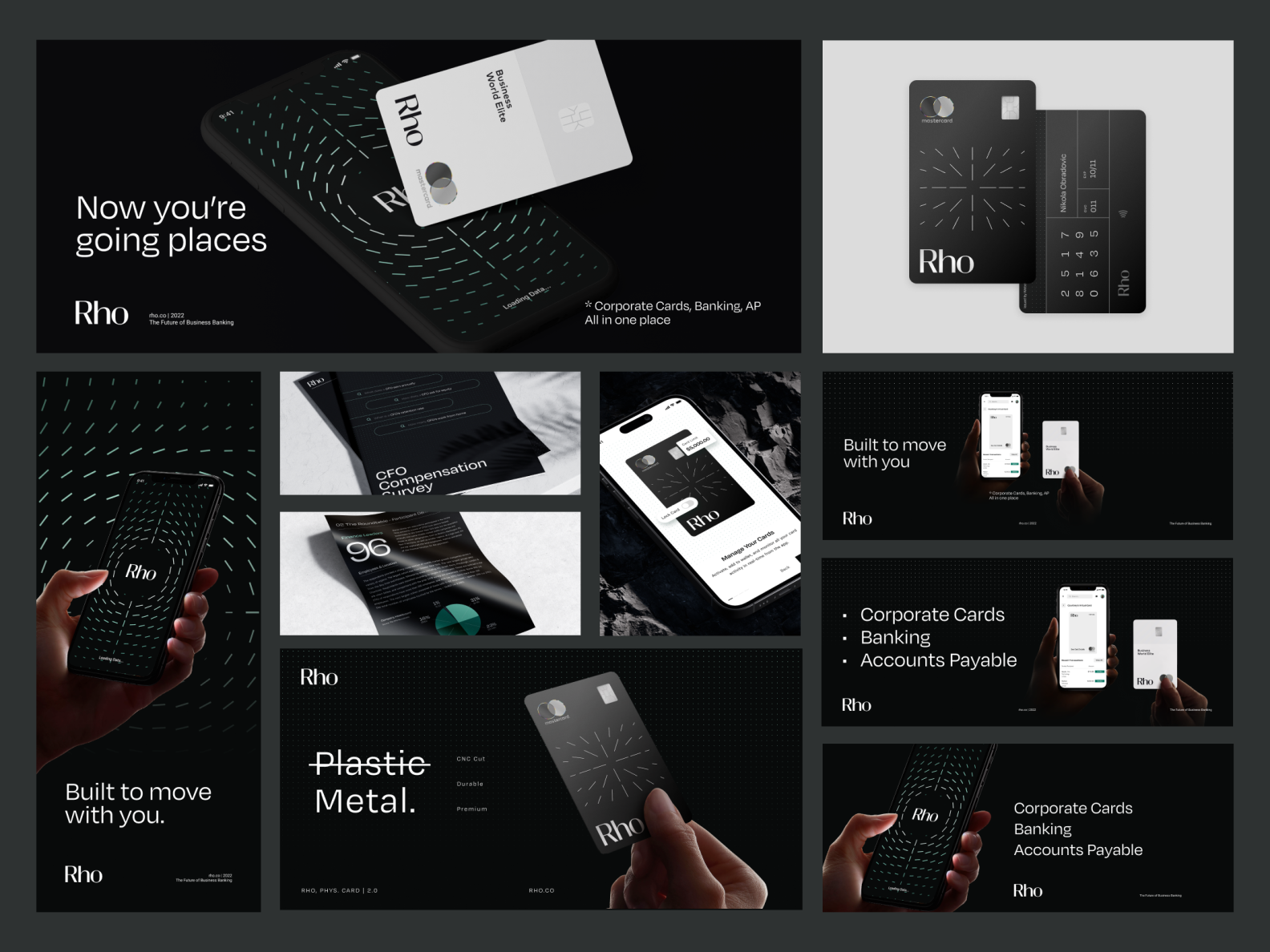 Rho | Brand Experience by Nikola Obradovic Design on Dribbble