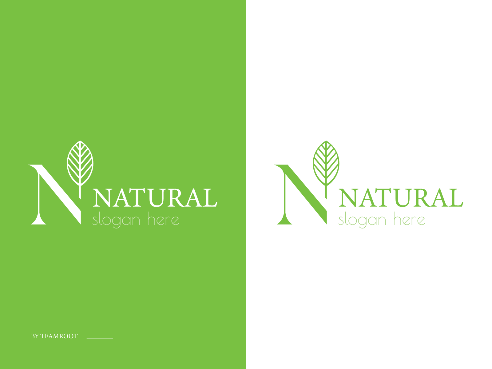 Natural Logo by PicoartBd on Dribbble