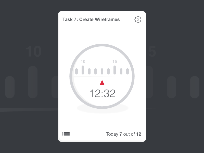 Daily UI #014 - Countdown Timer by Rob Sutcliffe on Dribbble