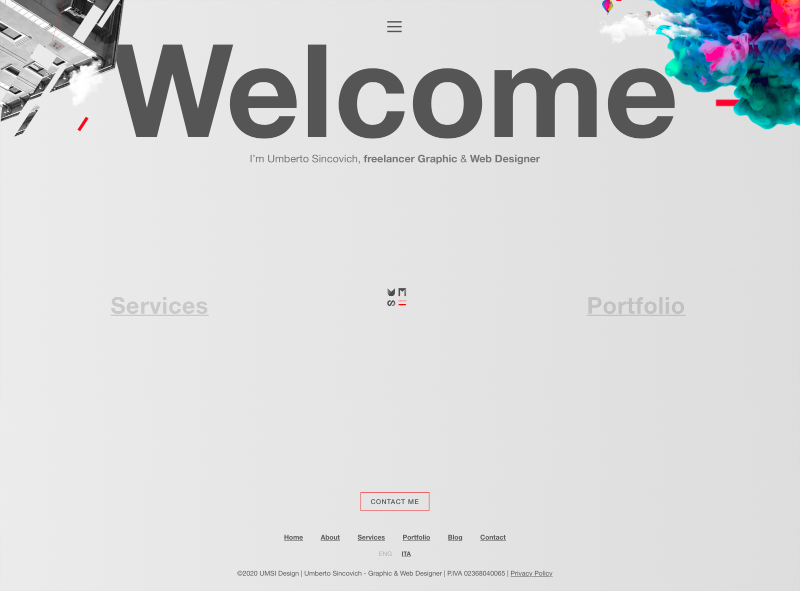 Home Page Design By UMSI Design On Dribbble