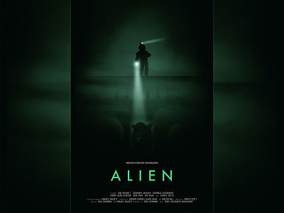 Alien (1979) by Brice Caudan on Dribbble