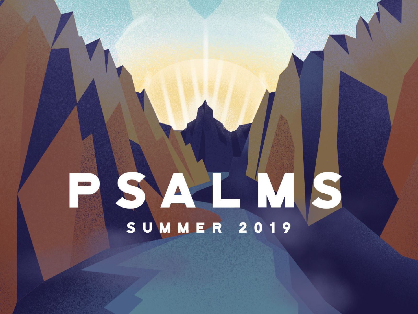 Psalms Sermon Series Artwork by Ben Lueders for Fruitful Design ...