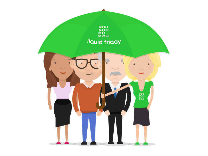 Liquid Friday Characters by Tom O'Malley on Dribbble