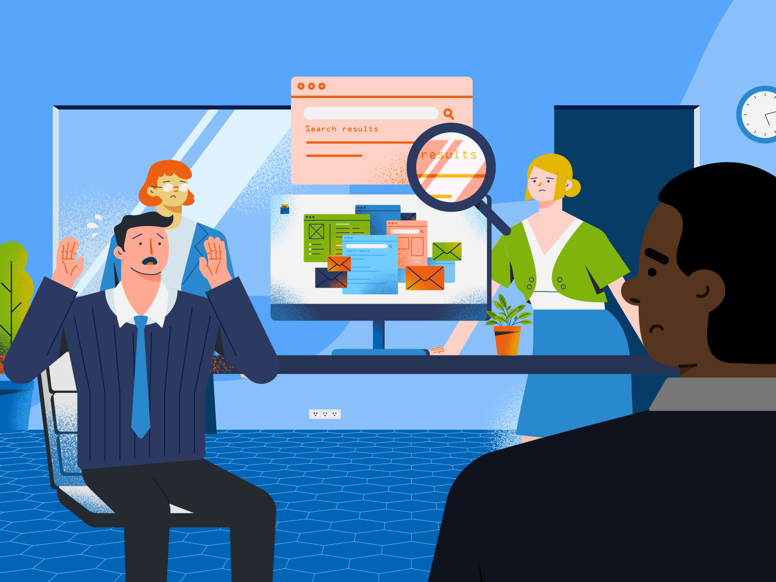 Freaking out by Ty Heo on Dribbble