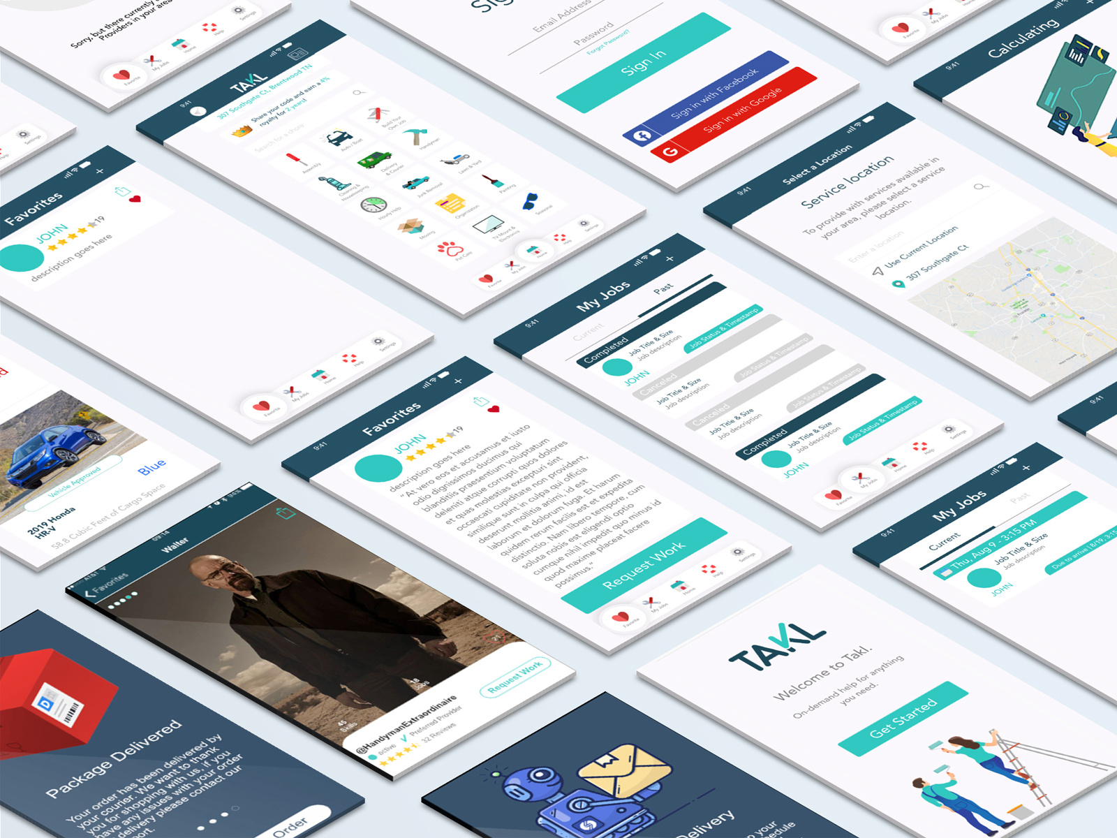 Takl Case Study by Blake Howard on Dribbble