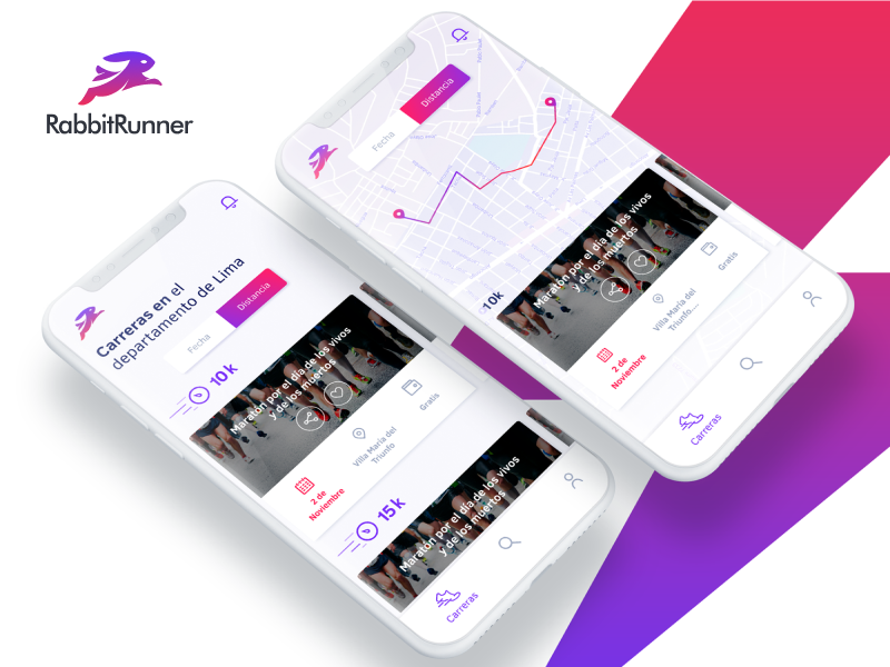 Rabbit Runner Ui design by Efrain Briceño on Dribbble