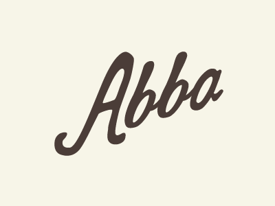 Abba Script by Jay Roberts on Dribbble