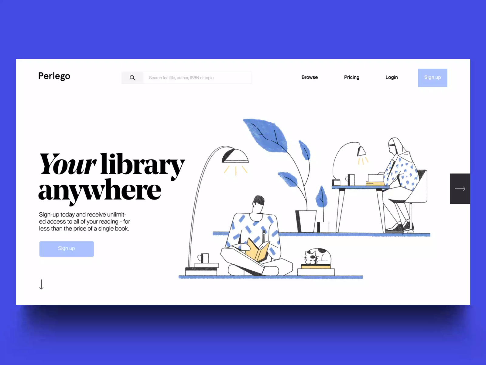 Perlego 2 by Zak Steele-Eklund for Studio VØR on Dribbble