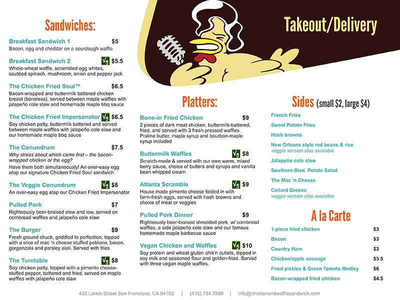 Center Menu Design by Hannah Coughlin on Dribbble