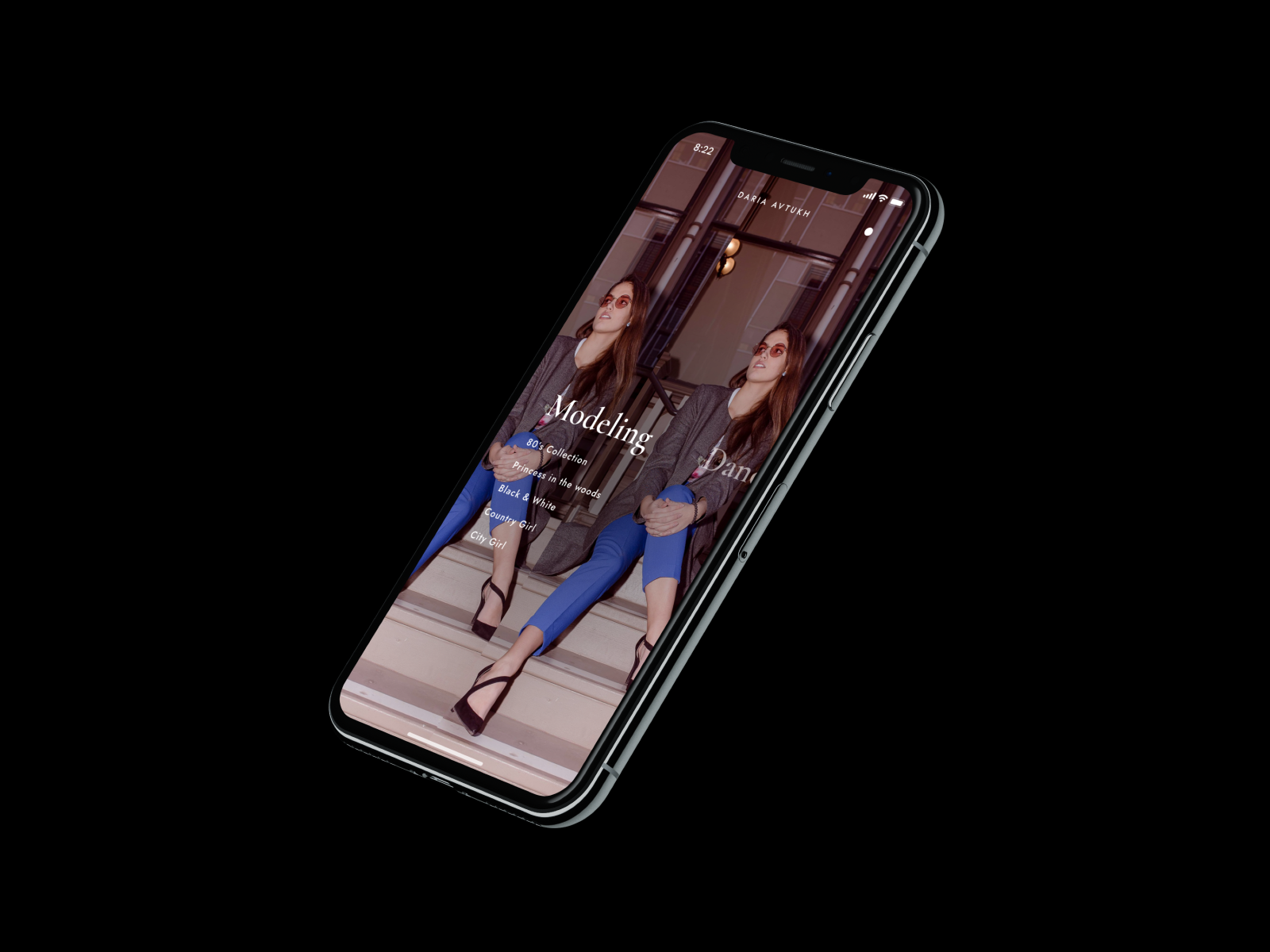 Modeling Website by Vlad Radchenko on Dribbble