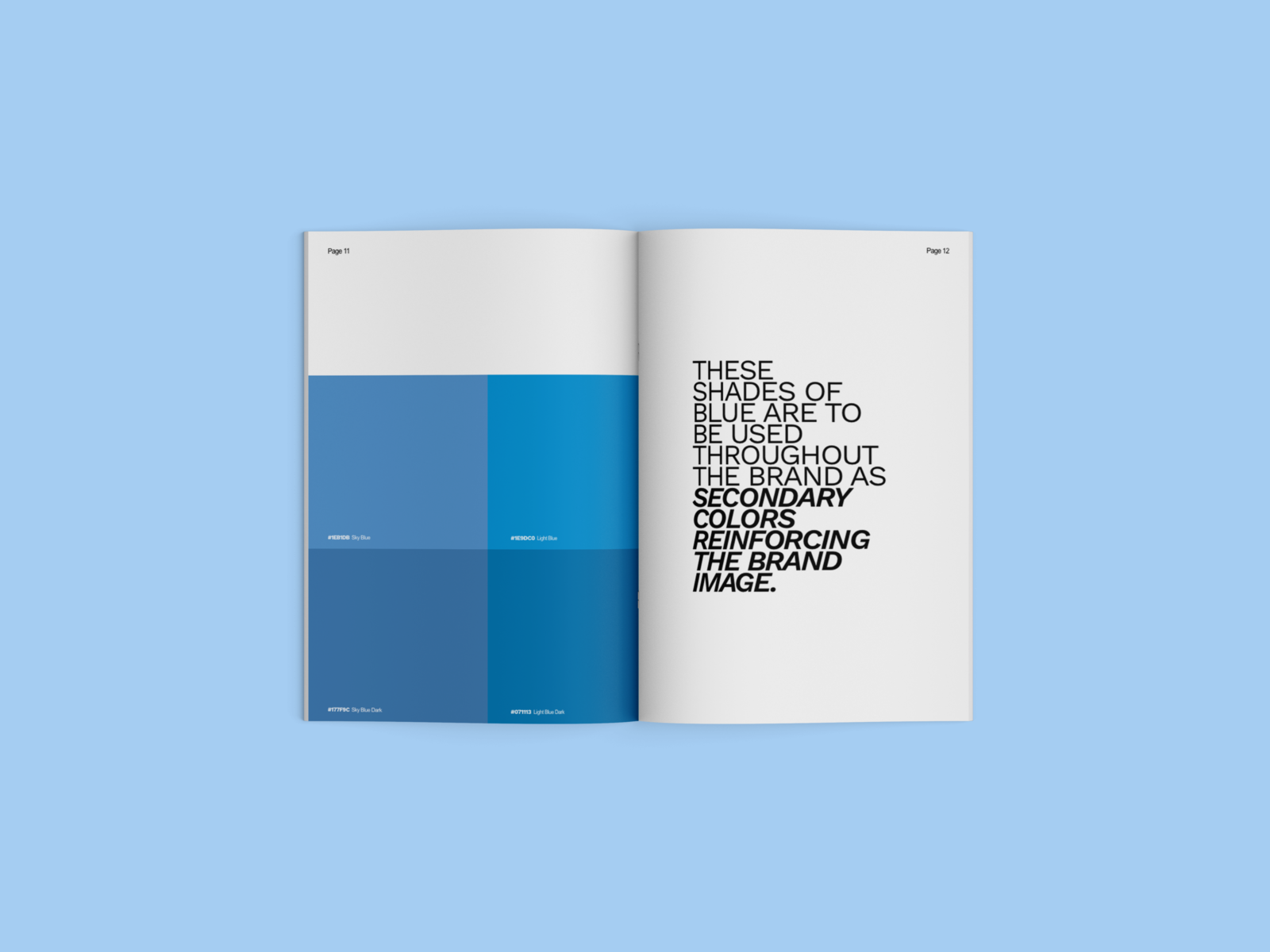 Branding Booklet by Vlad Radchenko for hitRefresh on Dribbble