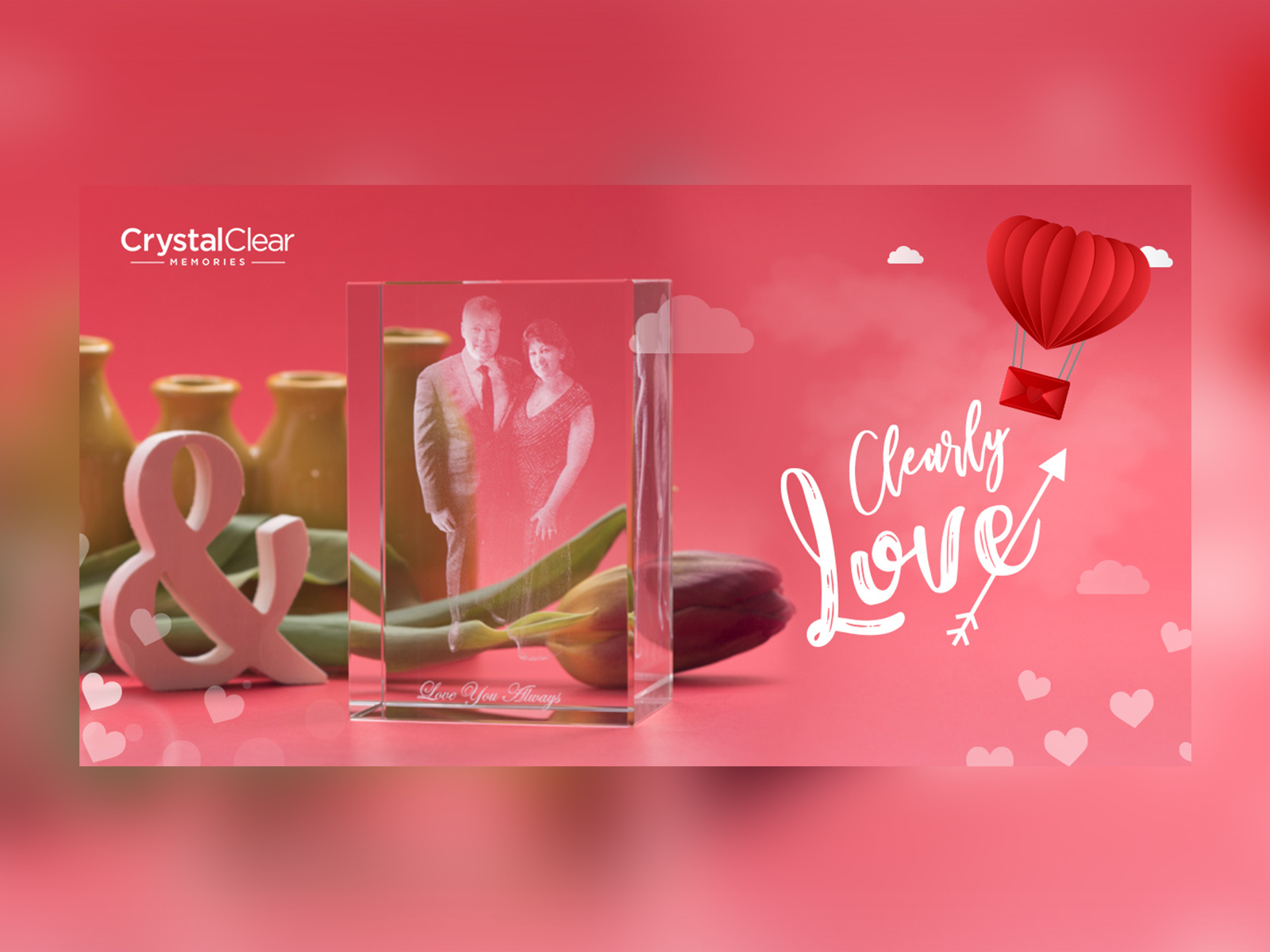 Clearly Love Banner Design by Nisha Droch on Dribbble