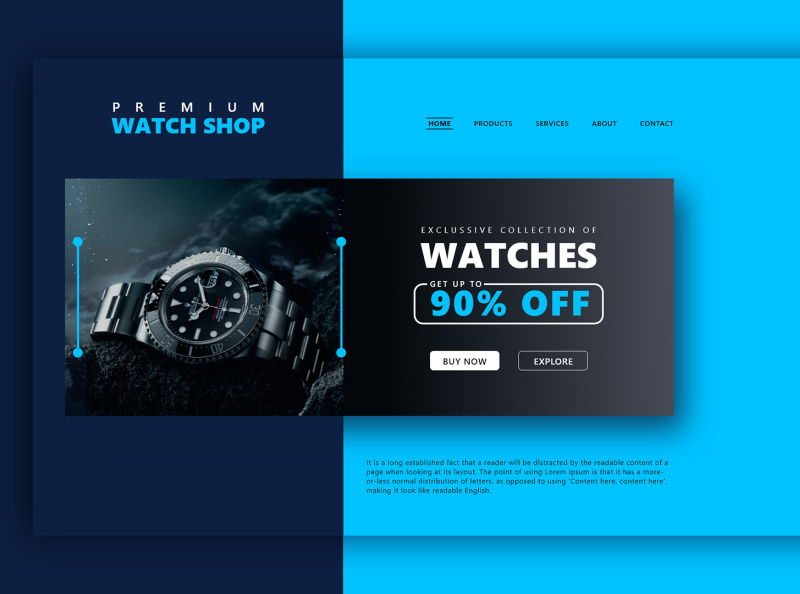 Web Banner Design | Web UI | Hero Banner | Landing Page | ronygd by MD ...