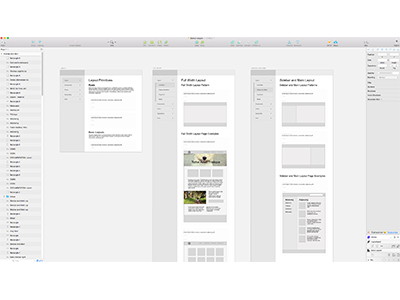 Styleguide Primer Wireframes by Basia Coulter on Dribbble