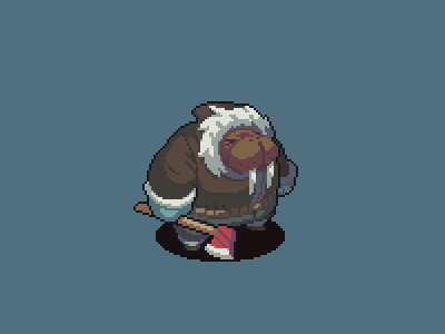 Blubbery Axeman by Phil Giarrusso on Dribbble