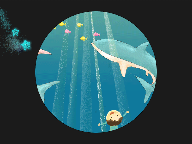 Deep sea dream by yanan on Dribbble