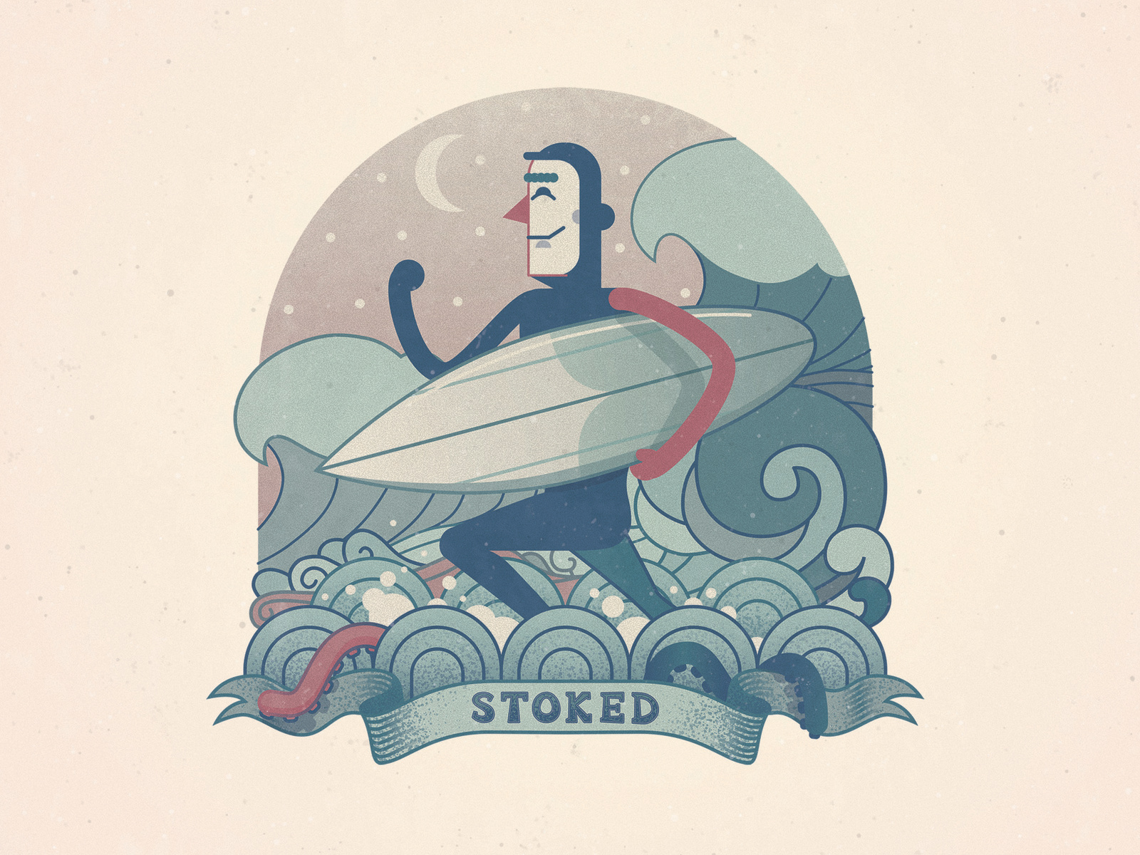 Stoked by Jason Olivier on Dribbble