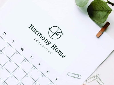 Harmony Home logo design by Agniete S on Dribbble