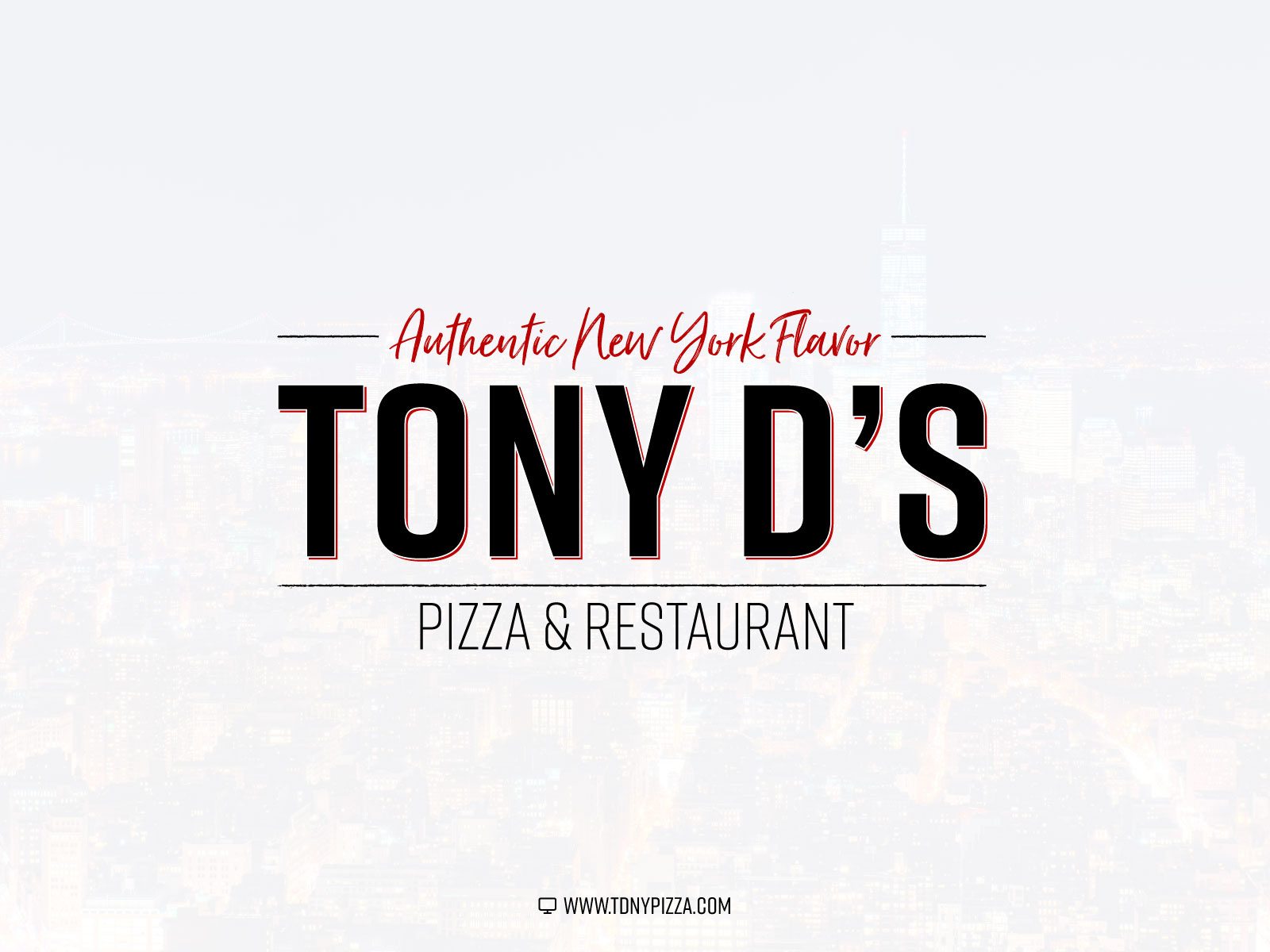 Tony D's Logo by Domenic on Dribbble