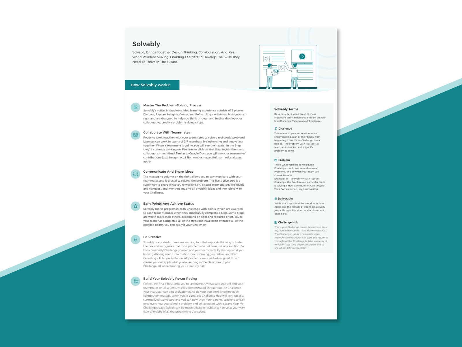 Support Page - How it Works by Domenic on Dribbble