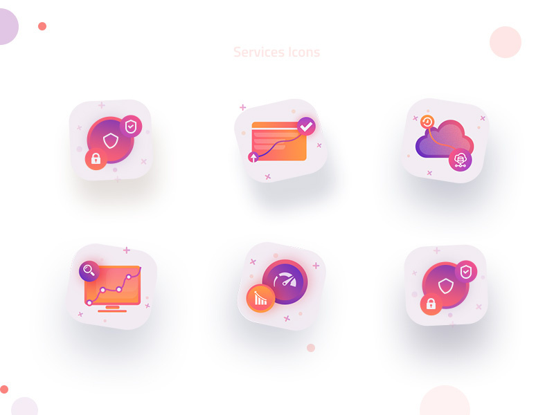 Service Icons by Ajo Jose on Dribbble