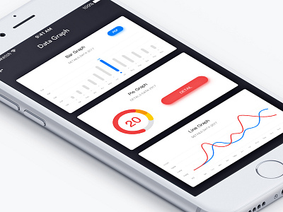 Graph UI by Jluan on Dribbble