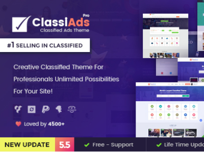 Buy Classified Wordpress Theme! by Designinvento on Dribbble