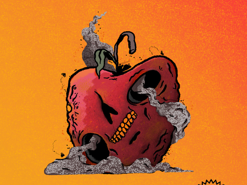 Bad Apple by thomas bell on Dribbble