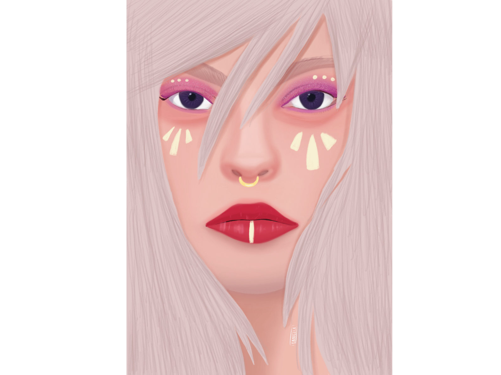 Girl by Daniella on Dribbble